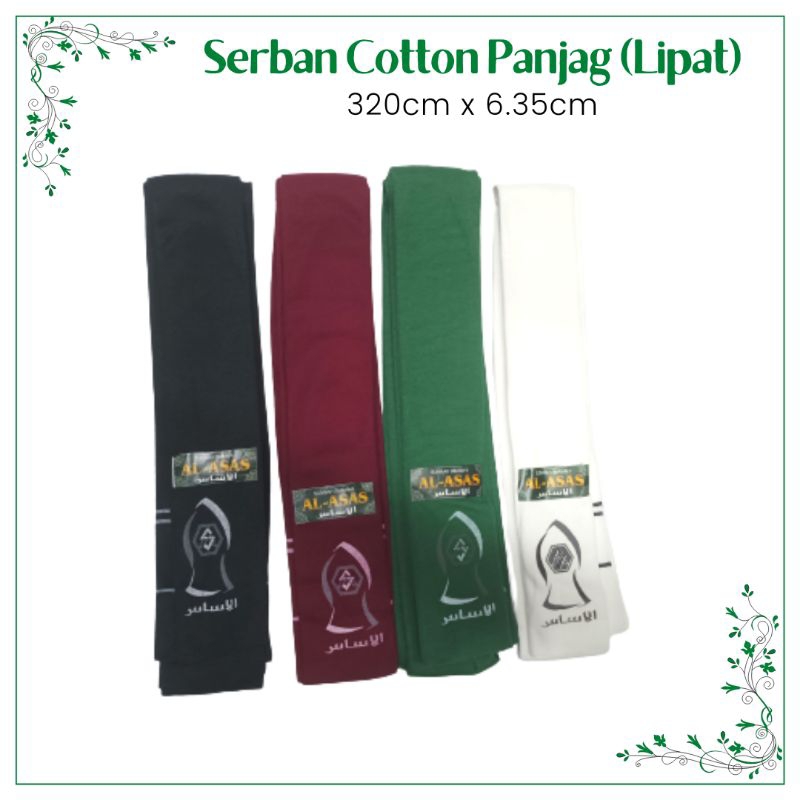 SERBAN PANJANG 7 HASTA 100% COTTON (KAIN T-SHIRT) - LOGO CAPAL (3.2 m X ...