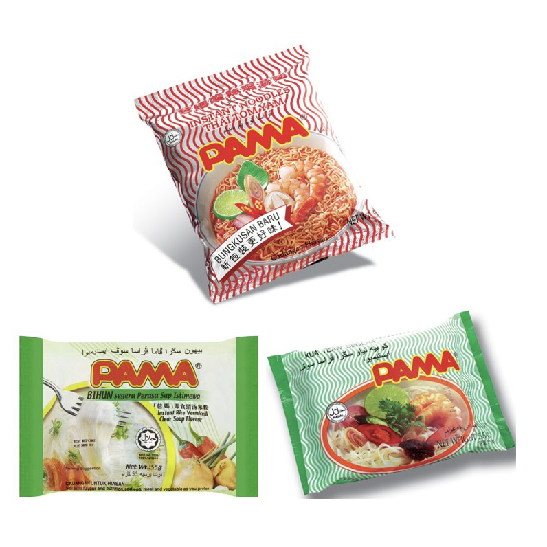 PAMA INSTANT NOODLES 55g TOM YUM SOUP | Shopee Malaysia