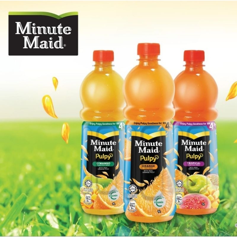 Minute Maid Pulpy Orange / Pulpy Tropical (1.5L) NATIONWIDE DELIVERY ...