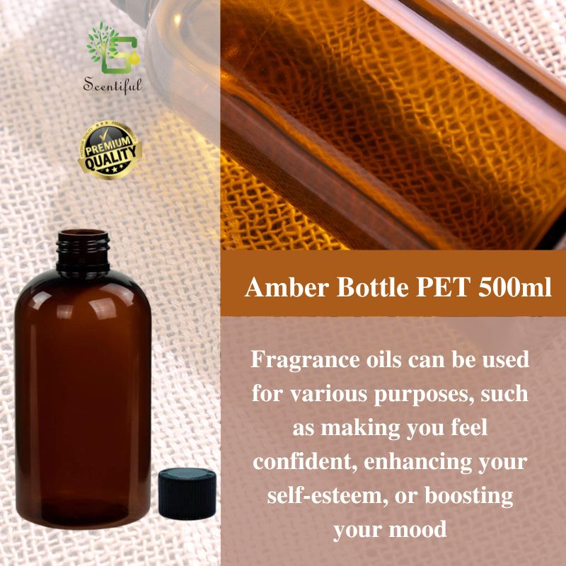 Amber/PET Plastic Bottle 500 ML | Shopee Malaysia