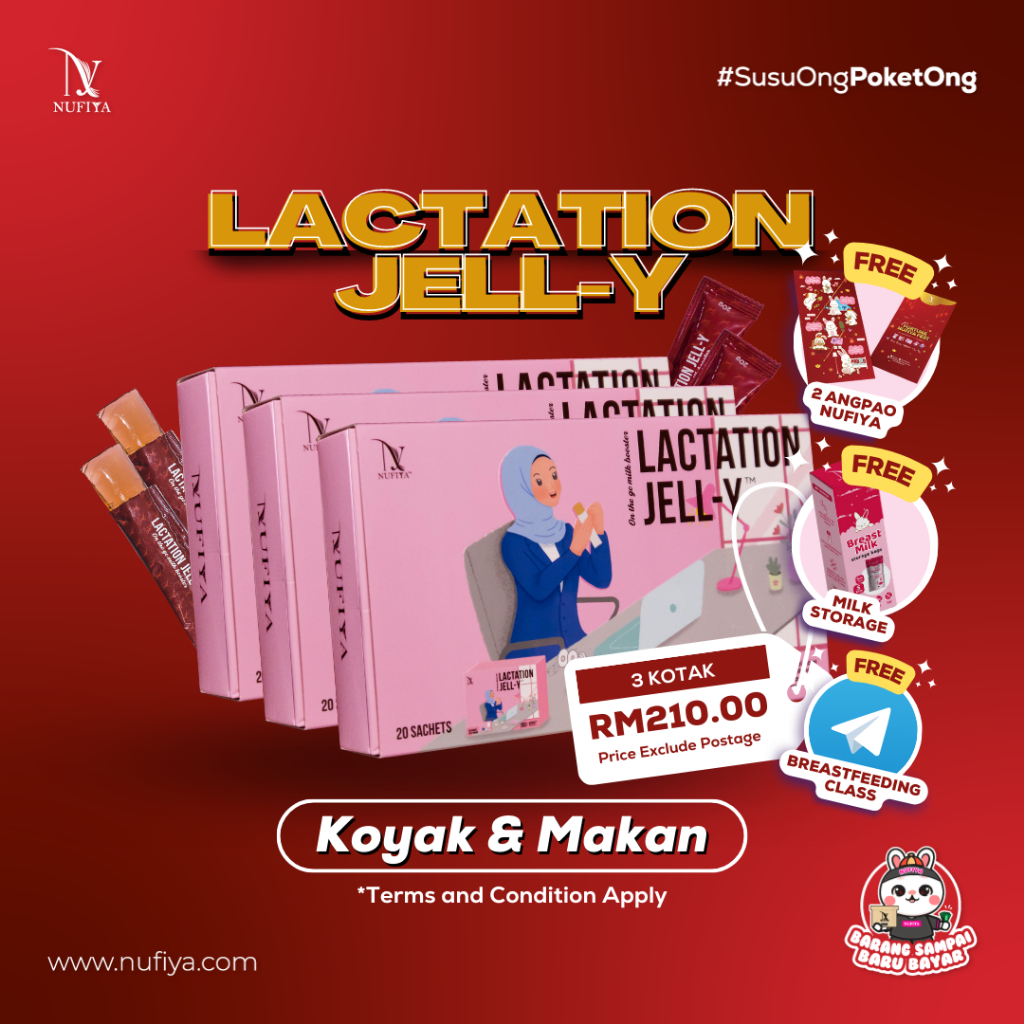 LACTATION JELL-Y 3 BOXES NUFIYA HQ | Shopee Malaysia