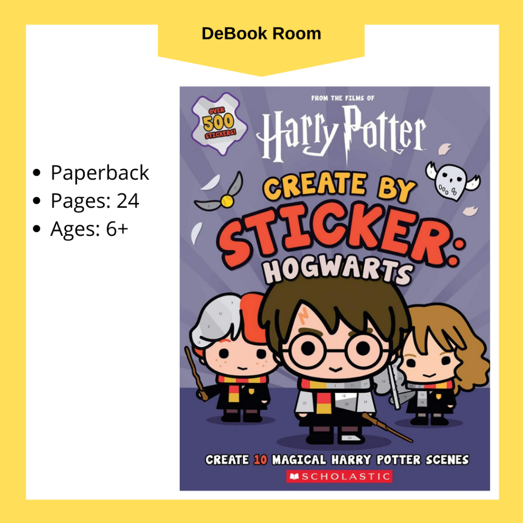 Harry Potter Create by Sticker : Hogwarts Kids Sticker Activity Book ...