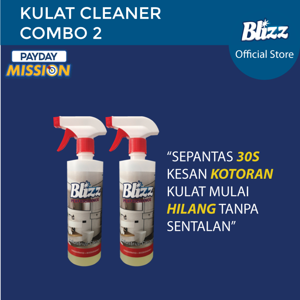 Blizz Kulat Cleaner Toilet Stain Remover Bathroom Multi Purpose ...