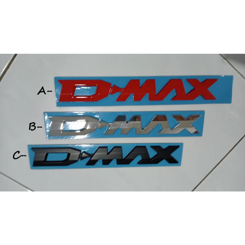 EMBLEM LOGO FOR ISUZU D-MAX | Shopee Malaysia
