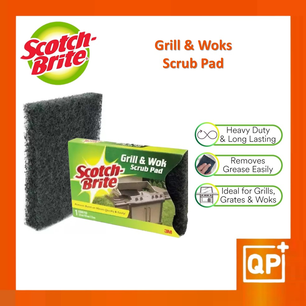 3m Scotch Brite Pads Scotch Brite Professional Grill Cleaner, Grill ...
