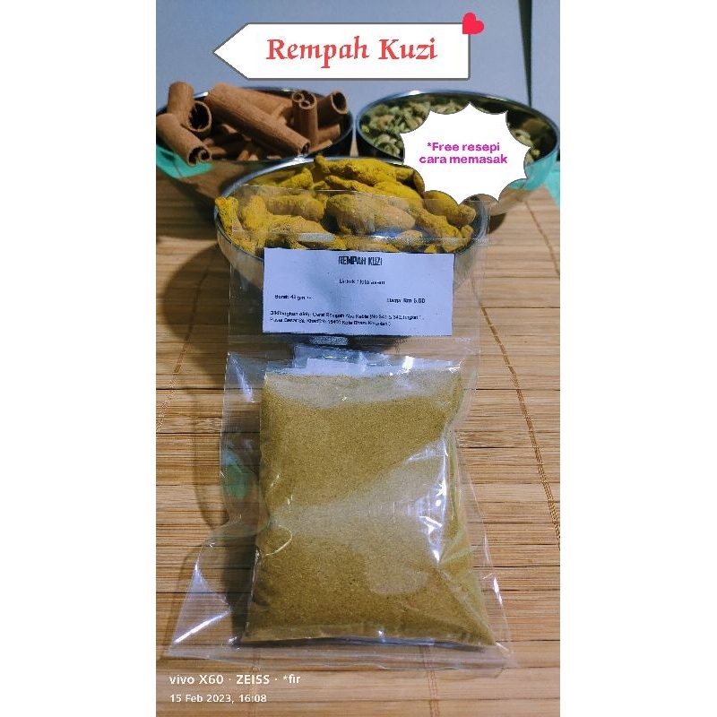 Rempah Kuzi "Abe Kabie" (+-40 Gram) | Shopee Malaysia