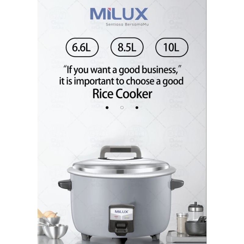 Milux Electric Rice Cooker ( MRC5200 / MRC5285 / MRC5266 ) | Shopee ...