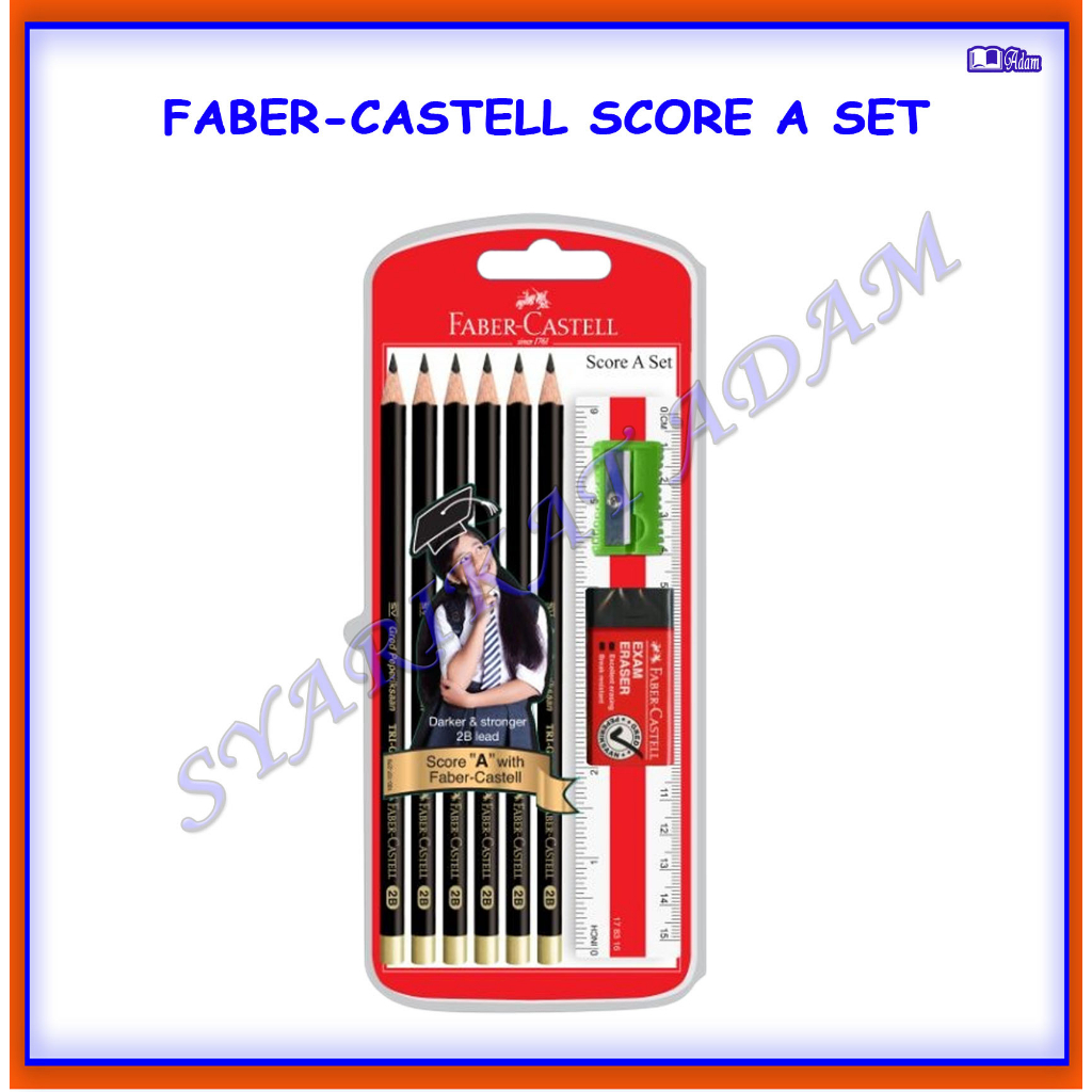 [ADM ] FABER-CASTELL SCORE A SET -STATIONARY | Shopee Malaysia