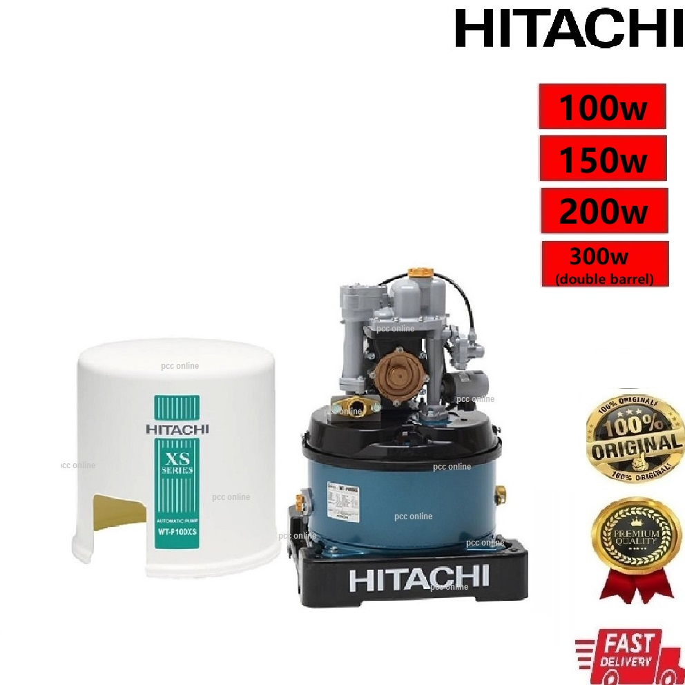 HITACHI Automatic Water Pump / Enjin Air (WT-P100XS 100w/WT-P150XS 150w ...
