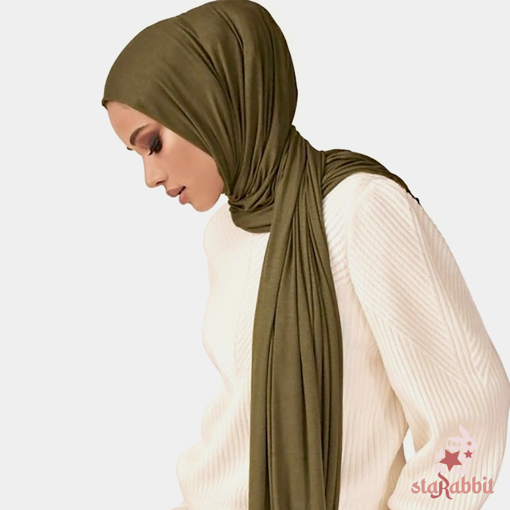 Tudung Shawl Malas Cotton Plain | Shopee Malaysia
