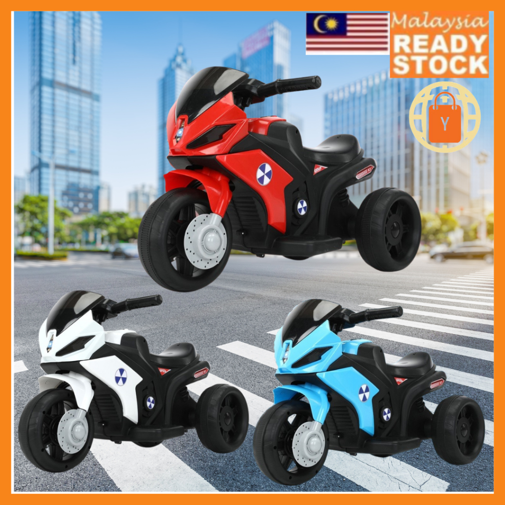 BMW Kids Ride On Electric Super Bike Tricycle Motorcycle | Shopee Malaysia