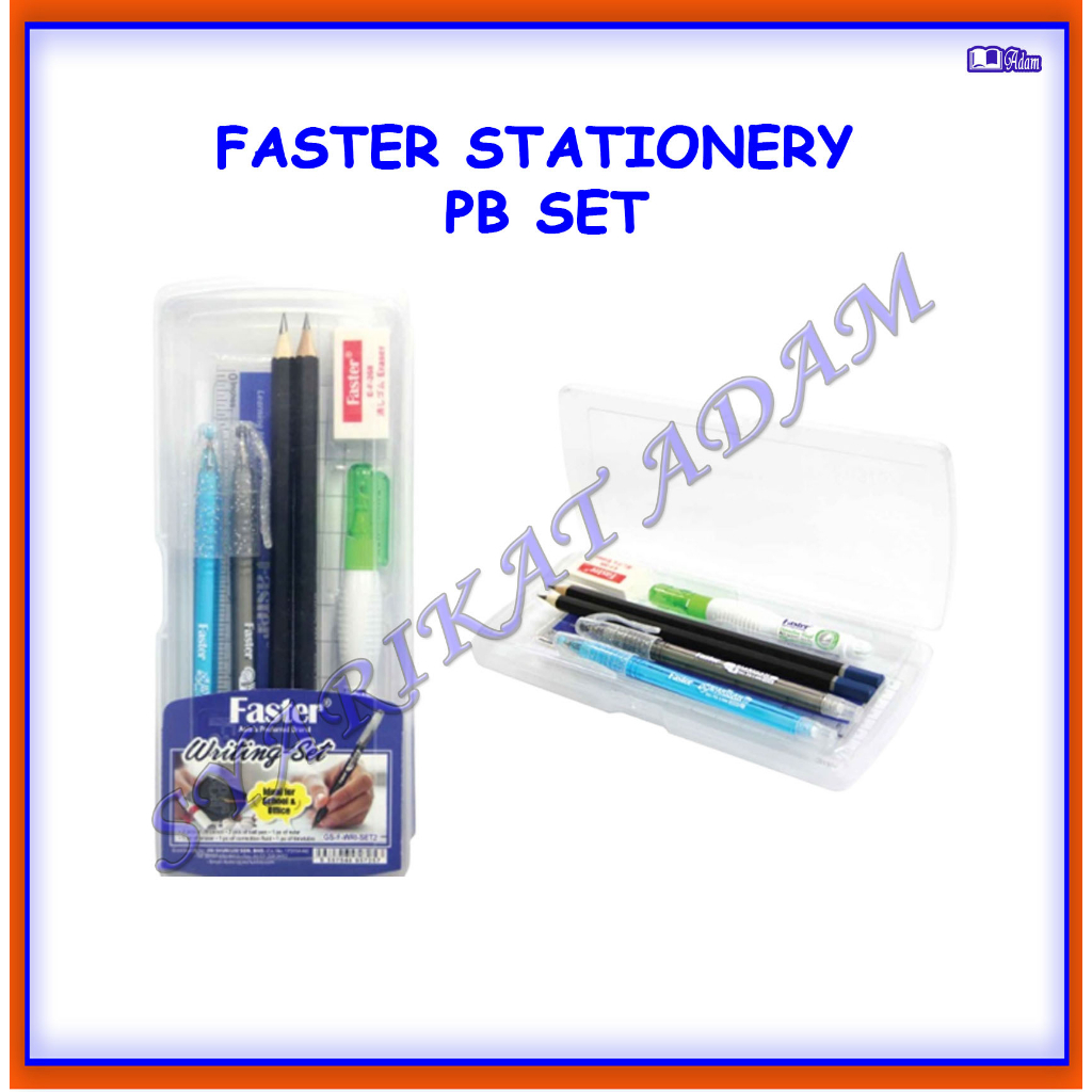 [ADM] STATIONERY: FASTER WRITING SET | Shopee Malaysia