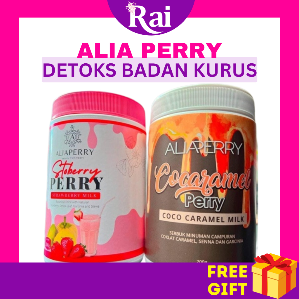 Supplement Kurus Minuman Detox Turun Berat Badan Alia Perry Perisa ...