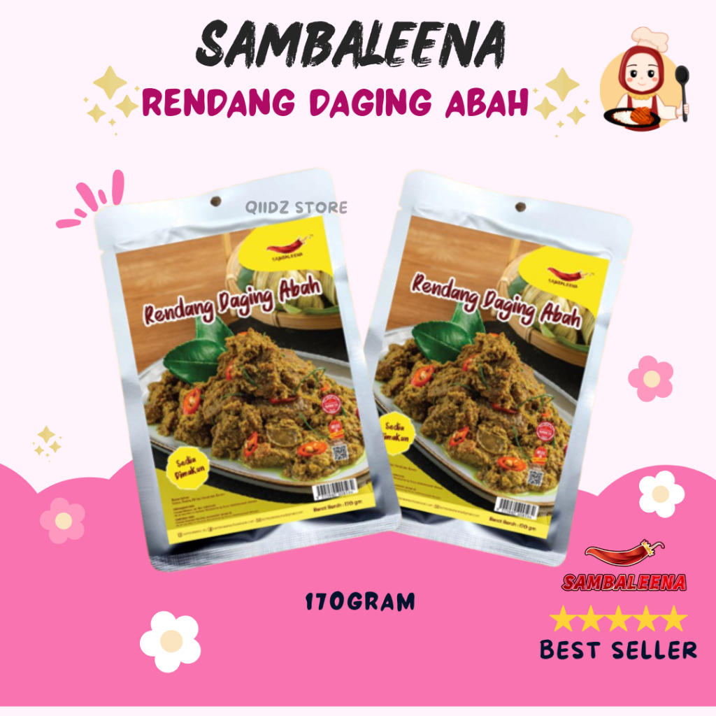 RENDANG & DENDENG SAMBALEENA | RENDANG DAGING ABAH | SAMBAL READY TO ...