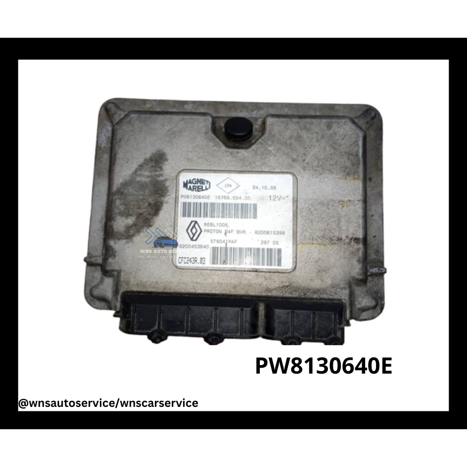 [PW8130640E] PROTON SAVVY ECU ENGINE CONTROL UNIT CFC243R.03 ORIGINAL ...