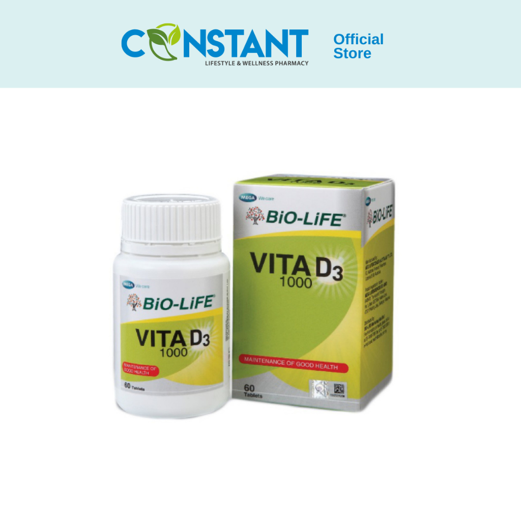 Bio-Life Vita D3 1000iu 60's X 2 | Shopee Malaysia