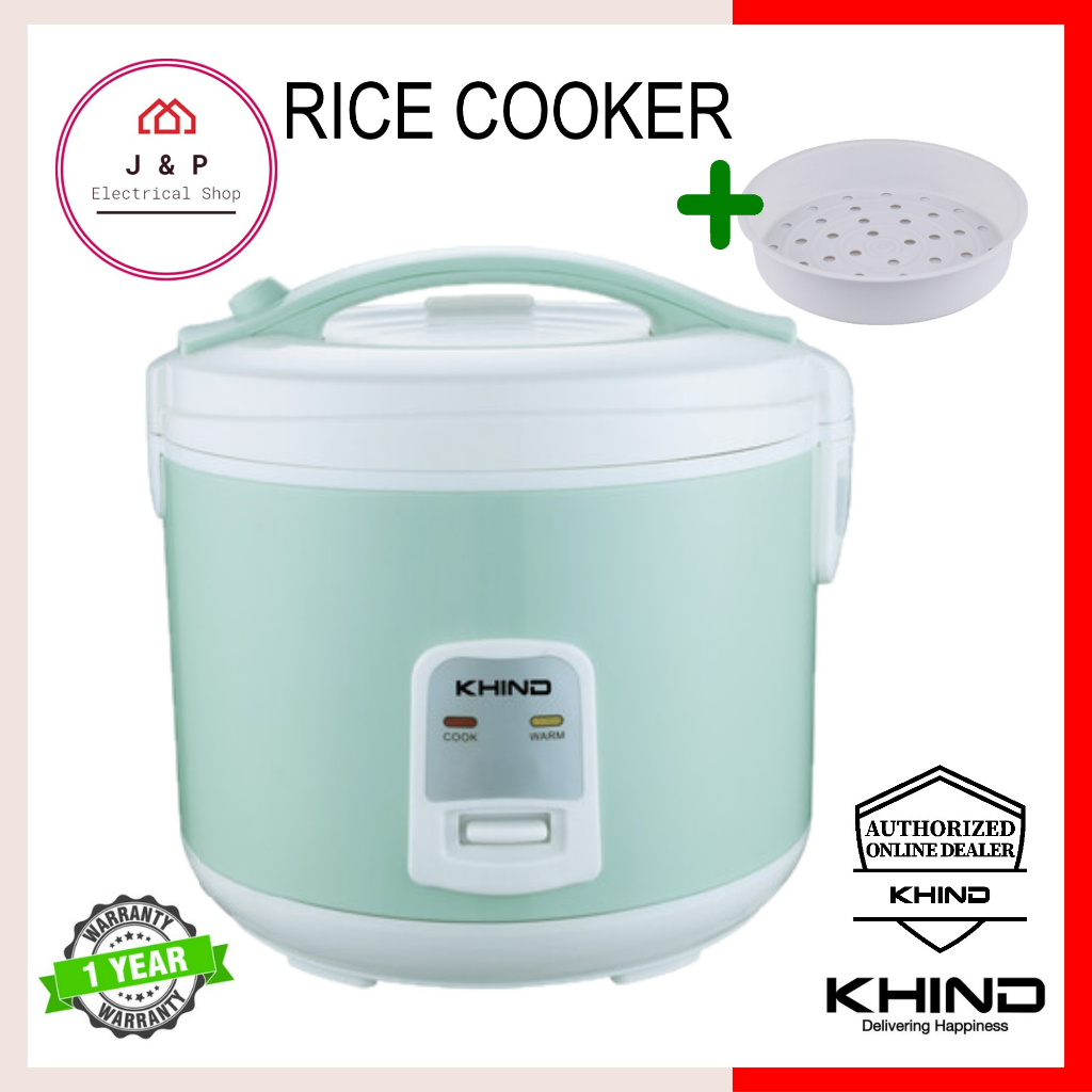 KHIND Rice Cooker Jar 1.0L RCJ1008 [ READY STOCK] | Shopee Malaysia