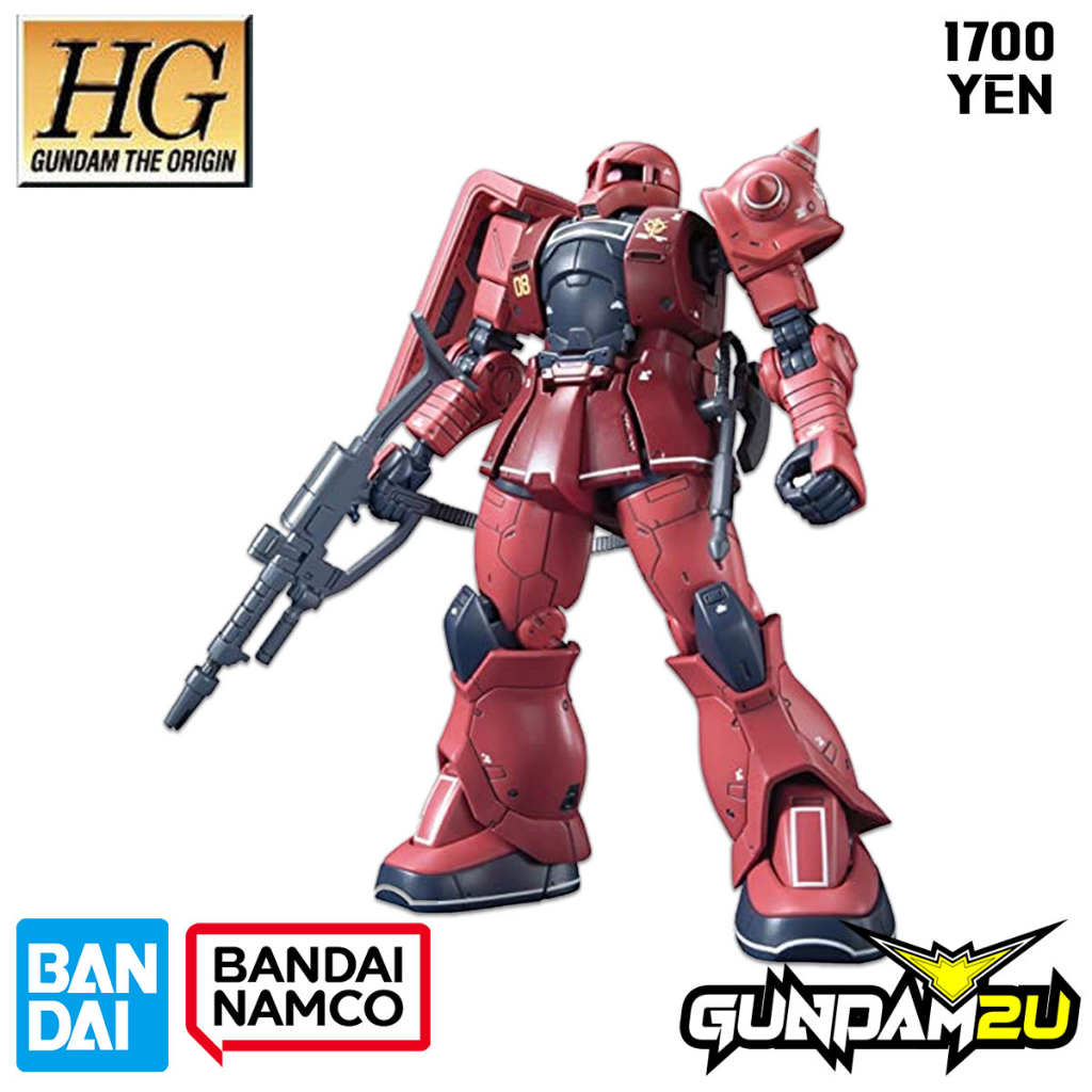 BANDAI High Grade HGGTO 013 HG 1/144 MS-05S Zaku I Principality Of Zeon ...