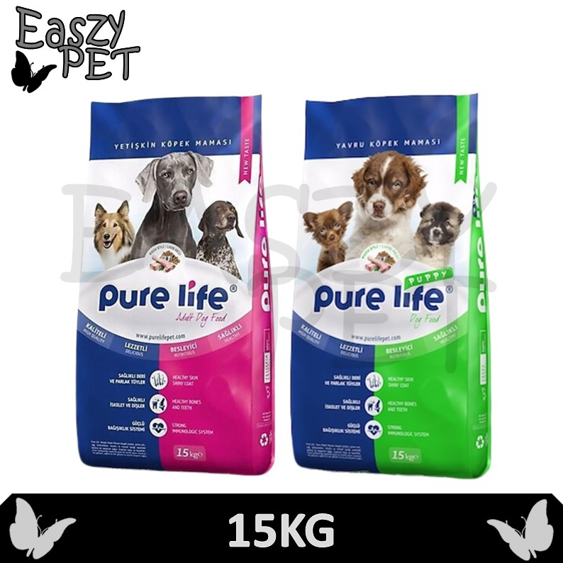 Purelife Dog Dry Food 15KG ( Adult Lamb , Puppy Lamb ) Dog Food / Pet ...