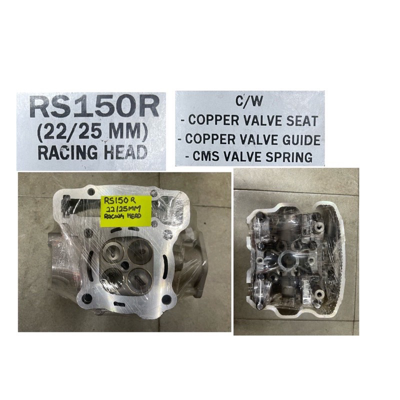 RS150 RACING HEAD CMS 22/25MM RS150R | Shopee Malaysia