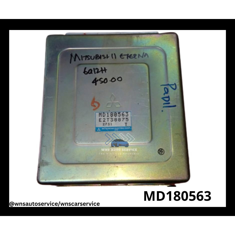 [MD180563] MITSUBISHI GALANT ETERNA 6A12TT CODE 0563 (T) ECU ENGINE ...