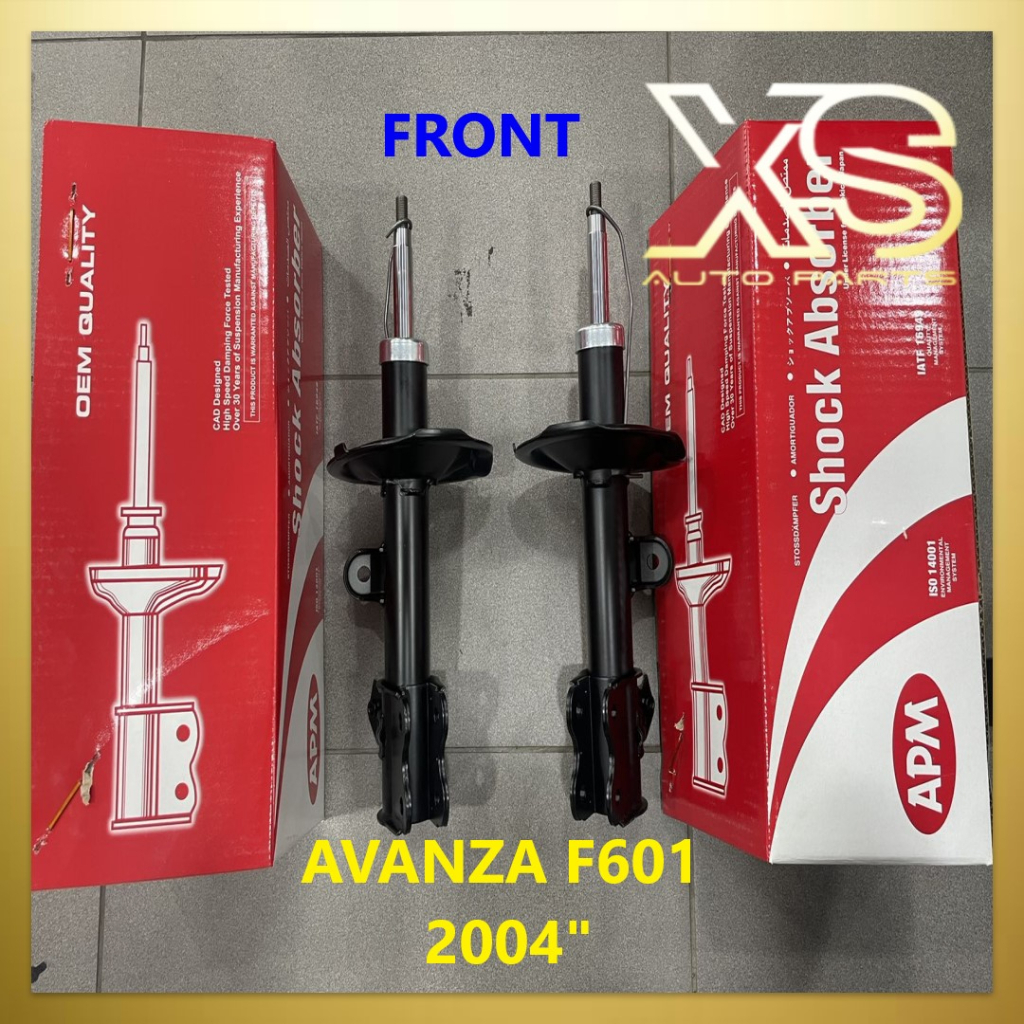 (100% APM ORIGINAL) FRONT ABSORBER TOYOTA AVANZA 1.3 F601 2004-2009 ...