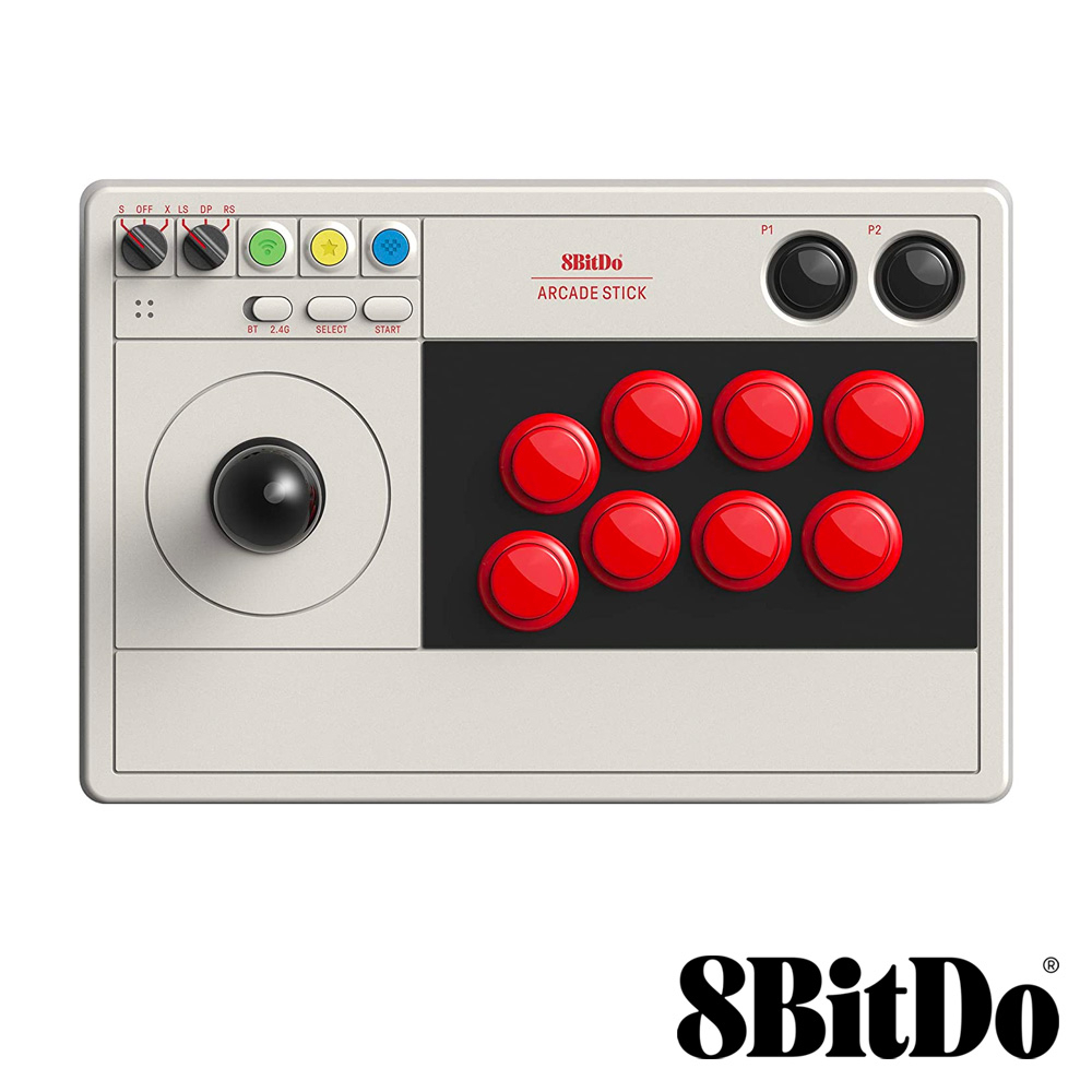 8Bitdo Arcade Stick for Switch & Windows, Arcade Fight Stick Support ...
