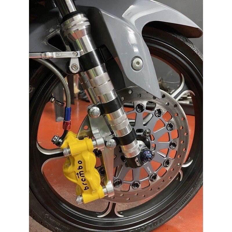 SKK RACING CNC FORK LAY Y15ZR LC135 EX5 DREAM W125 SRL115 FI LAGENDA LC ...