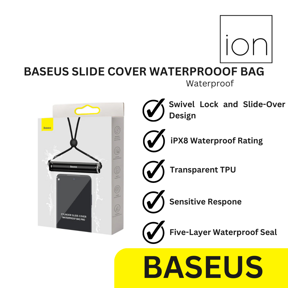 Baseus Cylinder Slide-cover Waterproof Bag Pro / BASEUS Let's Go Slip ...
