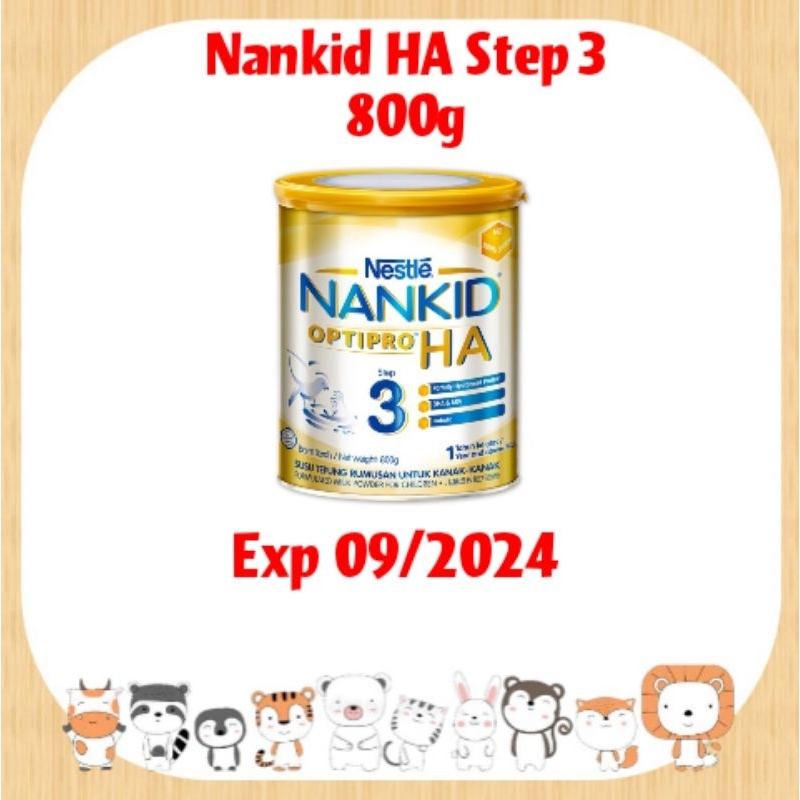 Nankid Optipro HA Step 3/ Stage 3 Hypoallergenic 800g | Shopee Malaysia