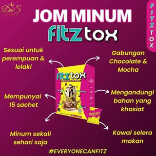 Fitztox Premix Chocolate Mocha Original HQ - Viral | Shopee Malaysia