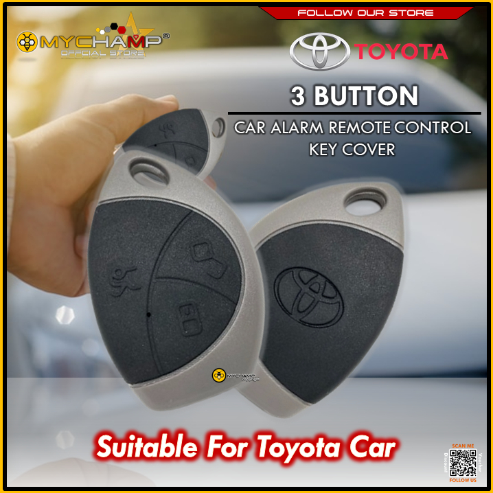 TOYOTA VIOS / HILUX VIGO / INNOVA CAR REMOTE CONTROL KEY COVER CASE ( 3 ...