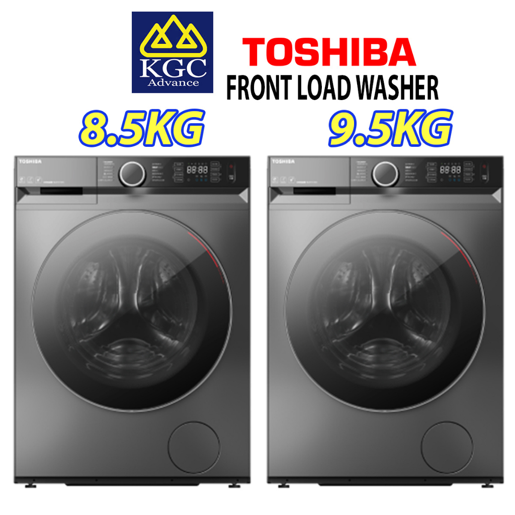 [Free Shipping] Toshiba 8.5KG TW-BK95GF4M(SK) / 9.5KG TW-BK105GF4M(SK) FRONT LOAD WASHER ...