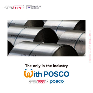 STENLOCK Korea Stainless Steel 304 Airtight Food Container Cube Rectangle | Shopee Malaysia