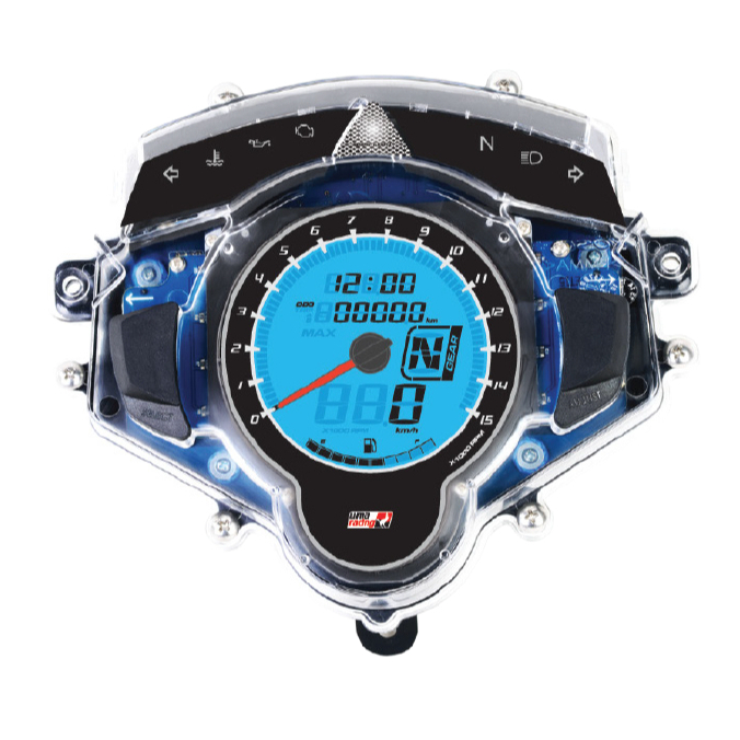 UMA RACING METER LC135 V2 V3 V4 V5 V6 SP Digital Meter LC5S LC 5S 8 ...