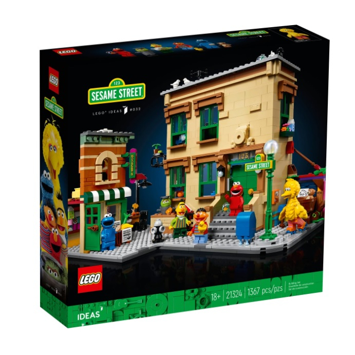 [BrickBear] LEGO 21324 Sesame Street | Shopee Malaysia