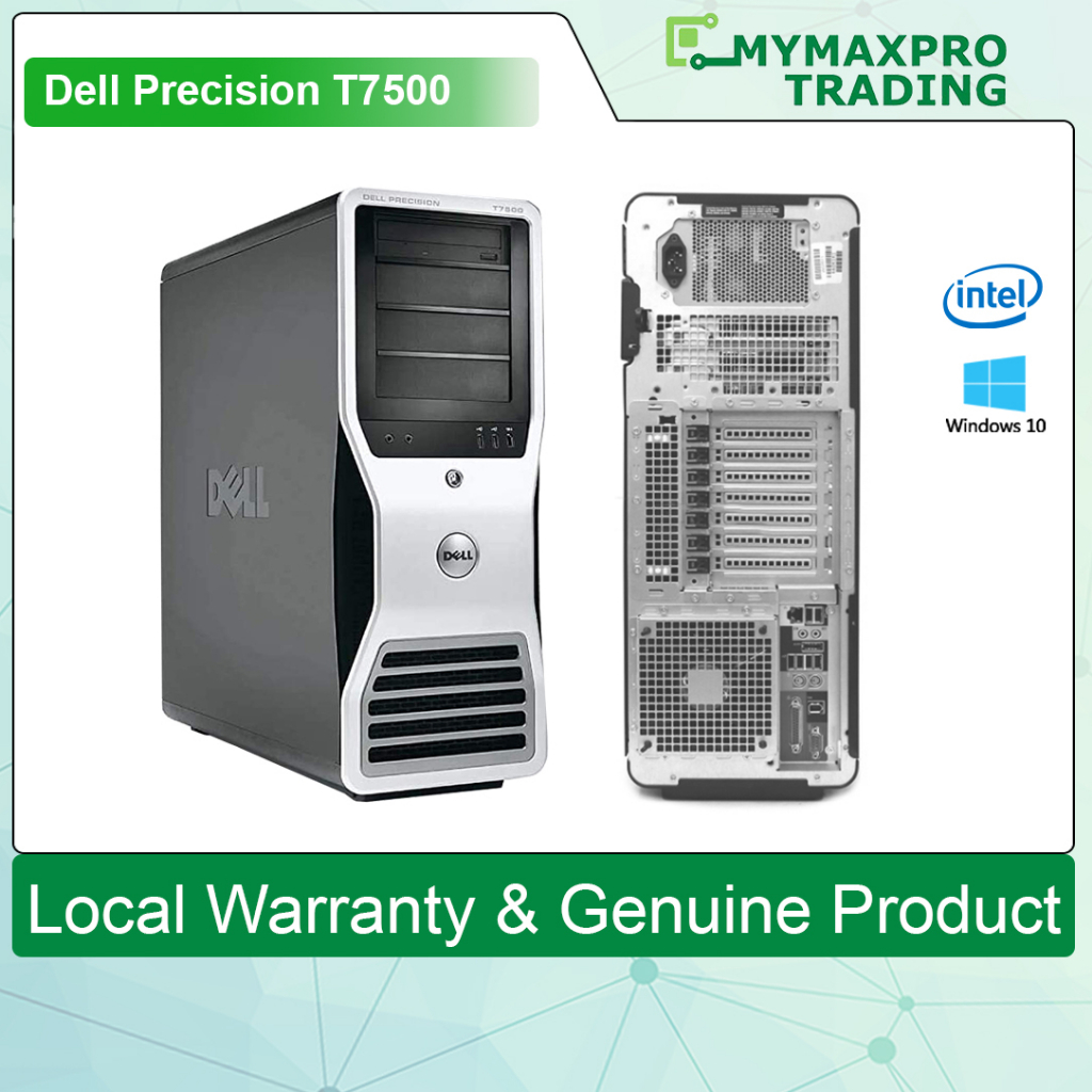 Dell Precision T7500 Workstation Intel Xeon X5670 x2 / 32GB RAM / 240GB ...