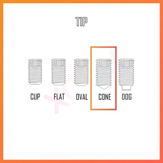 [M4 M5 M6] Hex Socket Cone Tip Headless Grub Screw Allen Key Set Bolt ...
