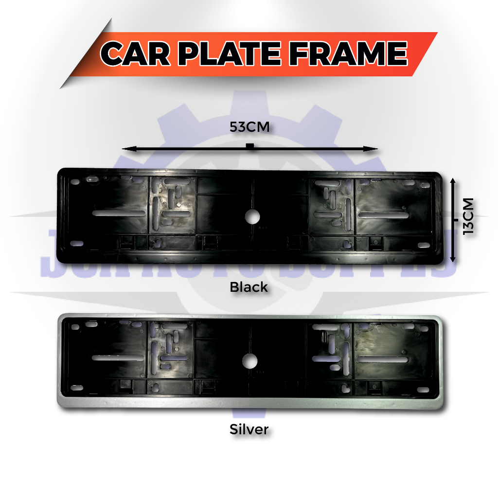 UNIVERSAL CAR NUMBER PLATE CASING HOLDER | Shopee Malaysia
