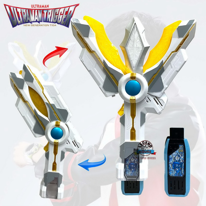 Super Hero Ultraman Trigger DX Guts Henshin Spark Lens Hyper Key Power ...