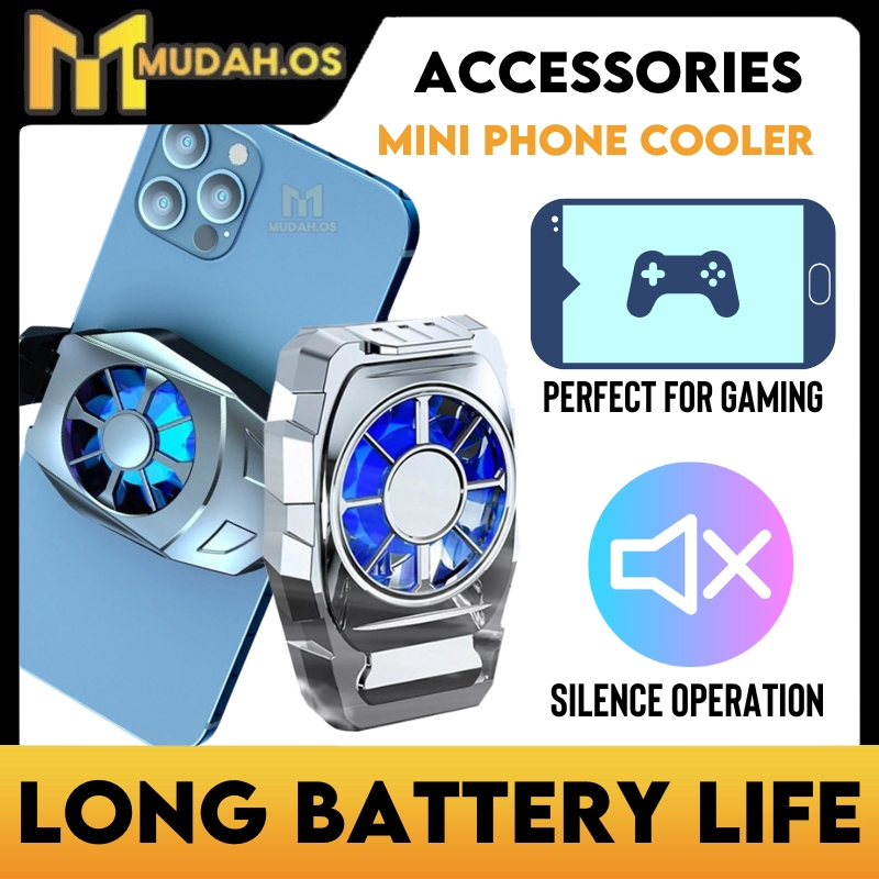 Wireless Mobile Phone Cooler Fan For Gaming Fon Kipas GP-S06 Handphone ...