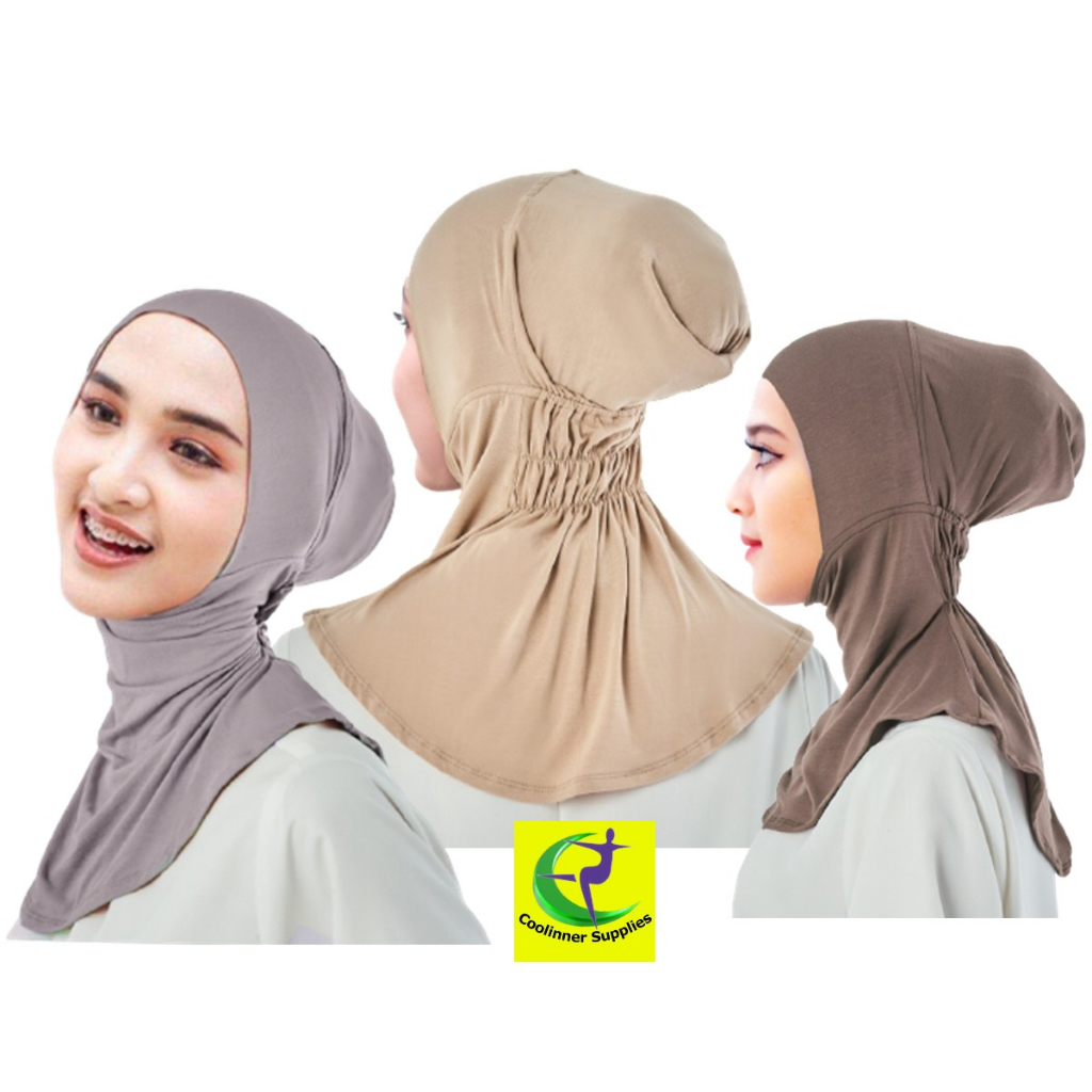 Inner Neck Ninja Anak Tudung Iner Ciput Premium Anti Pening Exclusive ...