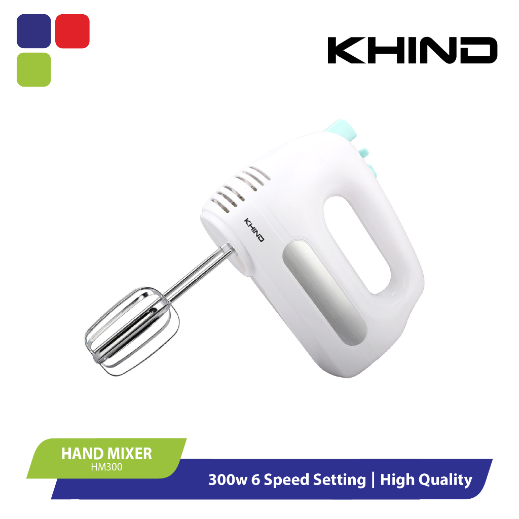 KHIND HAND MIXER 300W 6 SPEED - HM300 | Shopee Malaysia