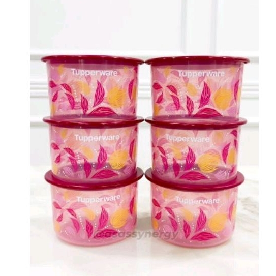 Tupperware Petalz One Touch Topper Junior (600ml) | Shopee Malaysia