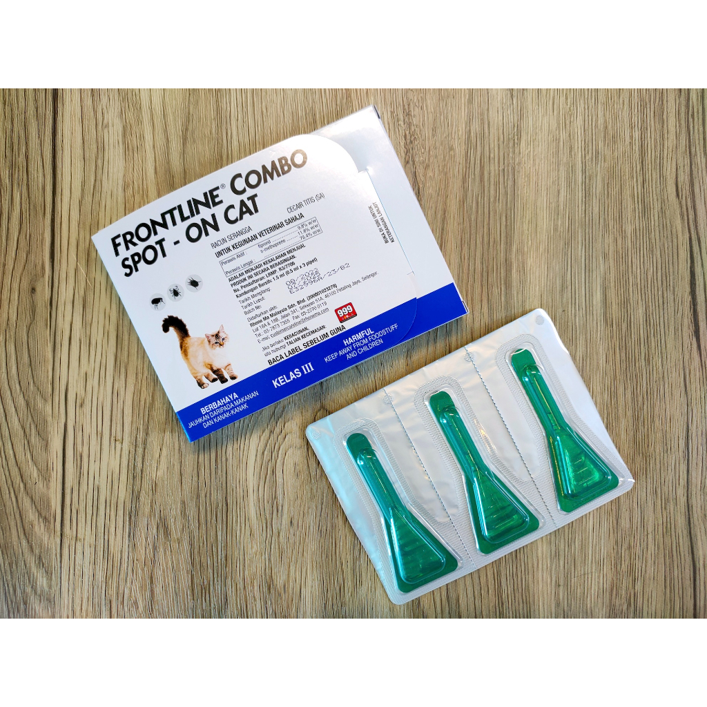 New Packaging! Frontline Combo Spot - On Cat Anti Fleas & Ticks - 0.5ml ...