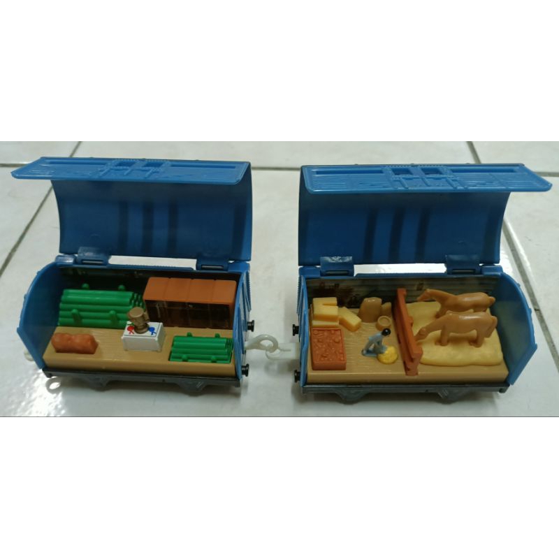 Gerabak Train 2010 Thomas Limited Blue Original Mattel | Shopee Malaysia