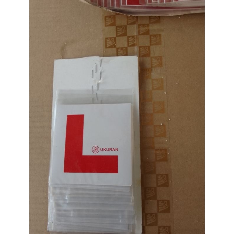 Motorcycle L Sticker Sticker P Motor | Shopee Malaysia