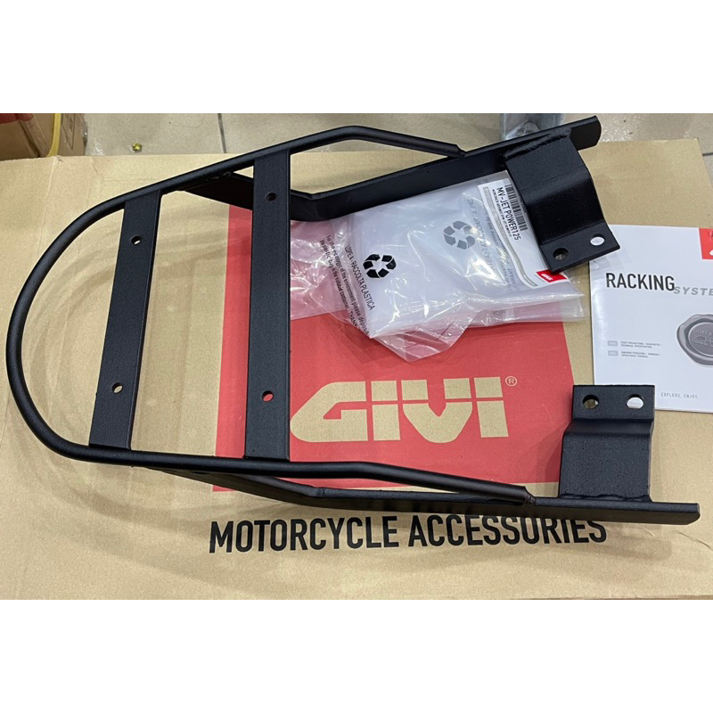 SYM JET POWER 125 MONO RACK ADVANCE GIVI BOX MV RACK | Shopee Malaysia