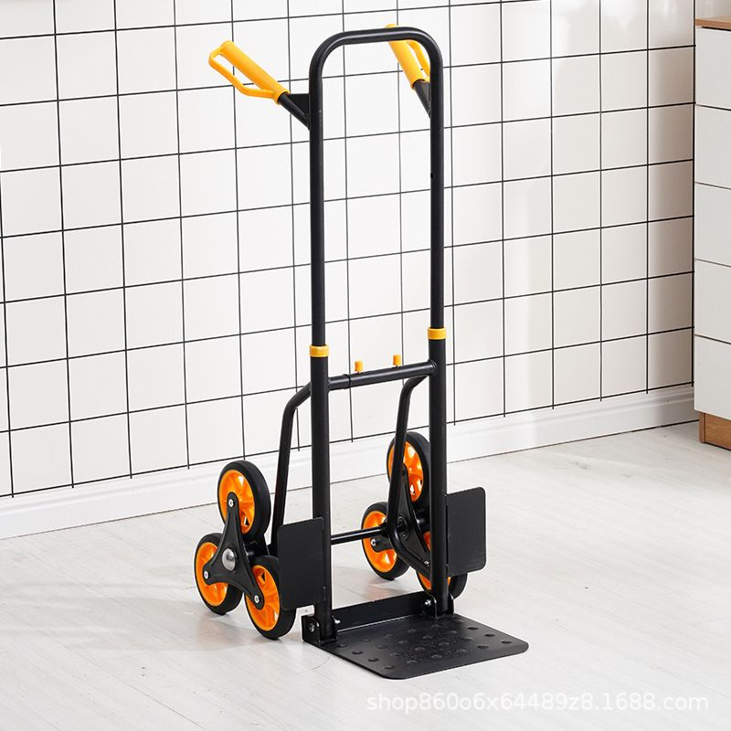 Foldable Heavy Duty Stair Climbing Hand Buggy Truck Cart Luggage ...