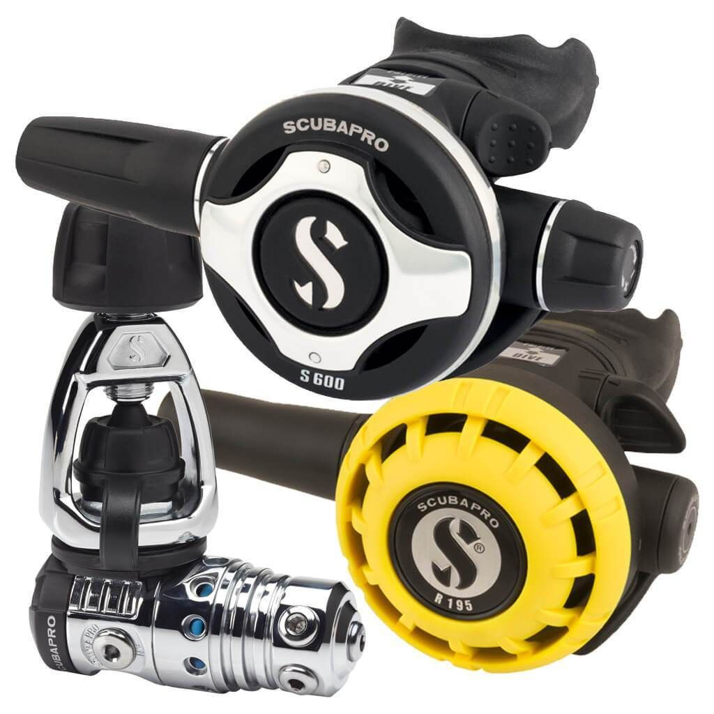 SCUBAPRO Set MK25 Evo / S600 + R195 Octopus - Regulator Set Diving ...